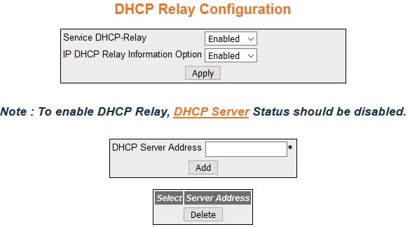 DHCP Relay